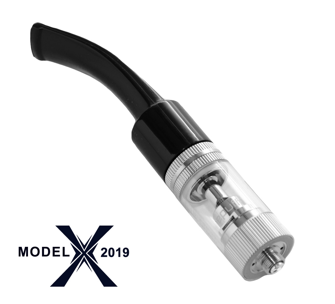 E-Pipe 629X 2019 | Silver MOD Glass Liquamizer Clearomizer | ePuffer Vape