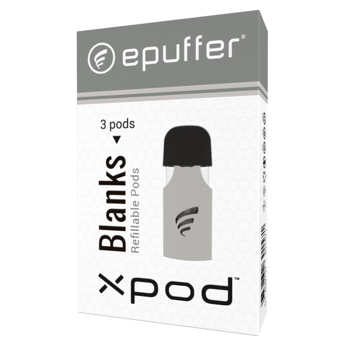 XPOD Blank Refillable Open system Vape Pods