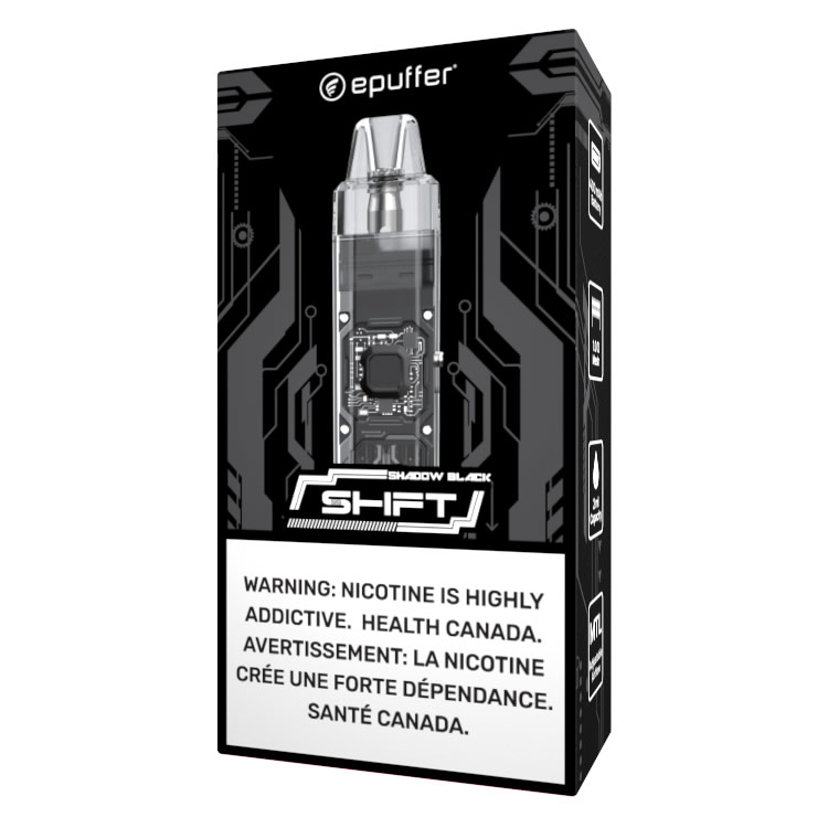 ePuffer SHIFT Vape Pod Vapourizer Stealth - Buy Vapes Online Canada
