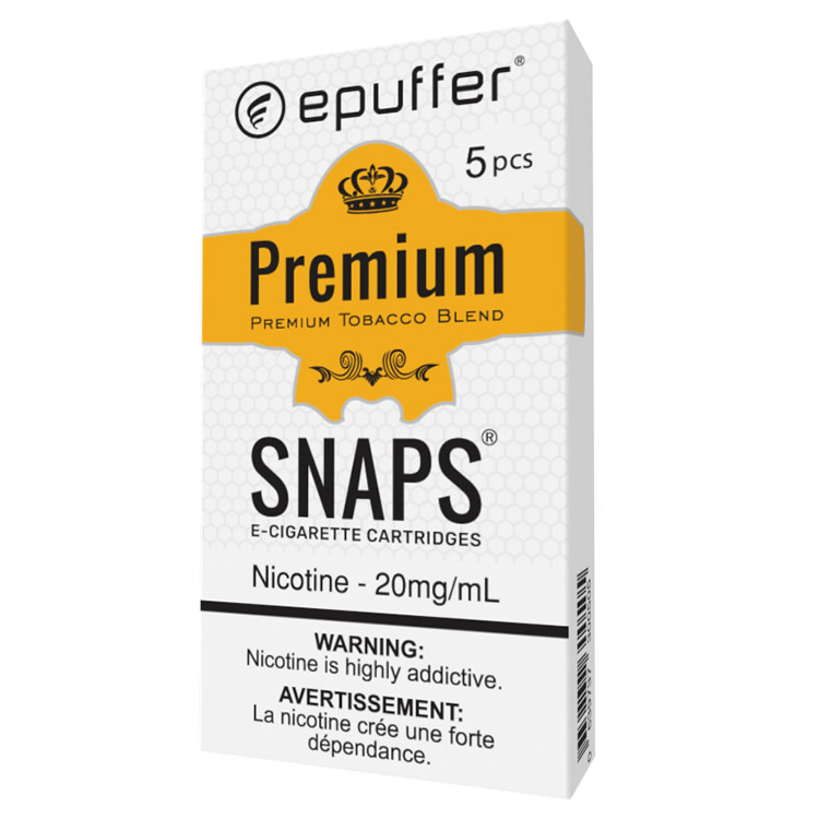 ePuffer SNAPS® Premium Tobacco Cartomizers | Buy Vapes Online in Canada