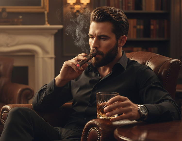 Buy ePuffer Robusto Rechargeable eCigar Starter Kit Online in Canada