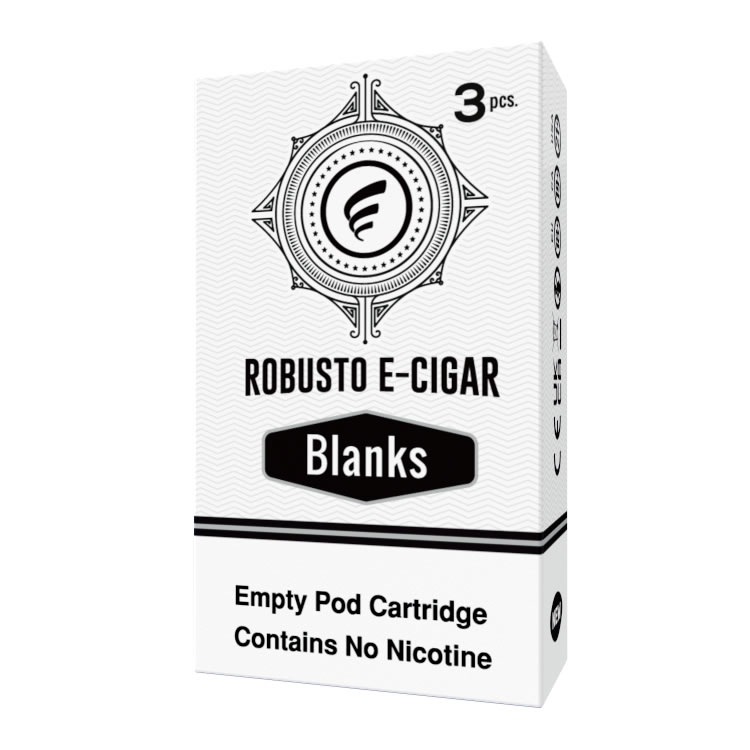 Robusto eCigar Blank Refillable Pods Canada | ePuffer® Open Pod System